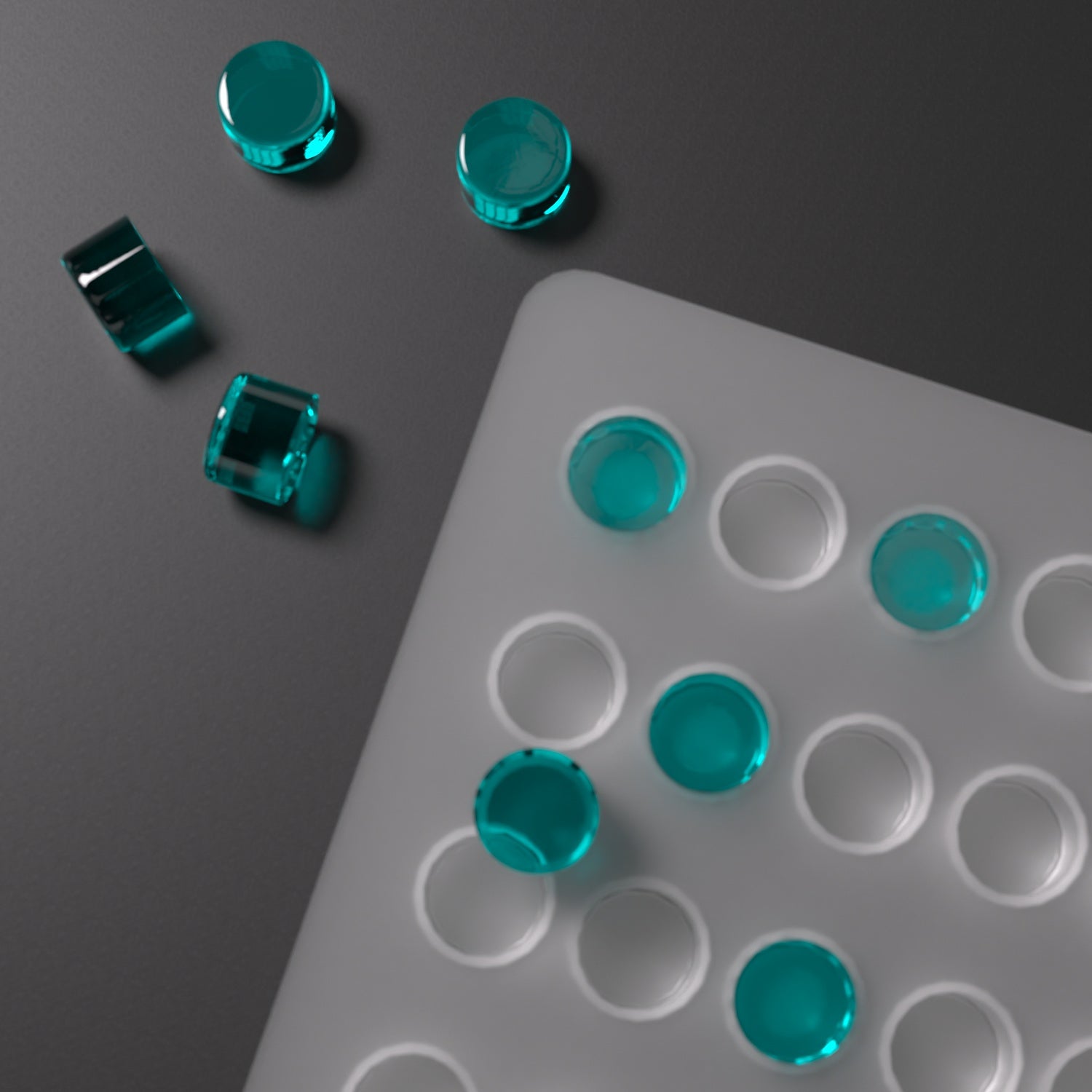 High-Capacity Premium Silicone Candy/Gummy Mold – Create Custom Molds